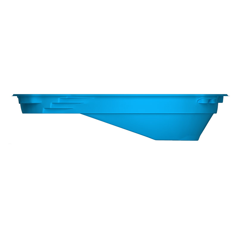Atlantic Model – Luxurious 8-Foot Deep Fiberglass Pool by Tallman Pools