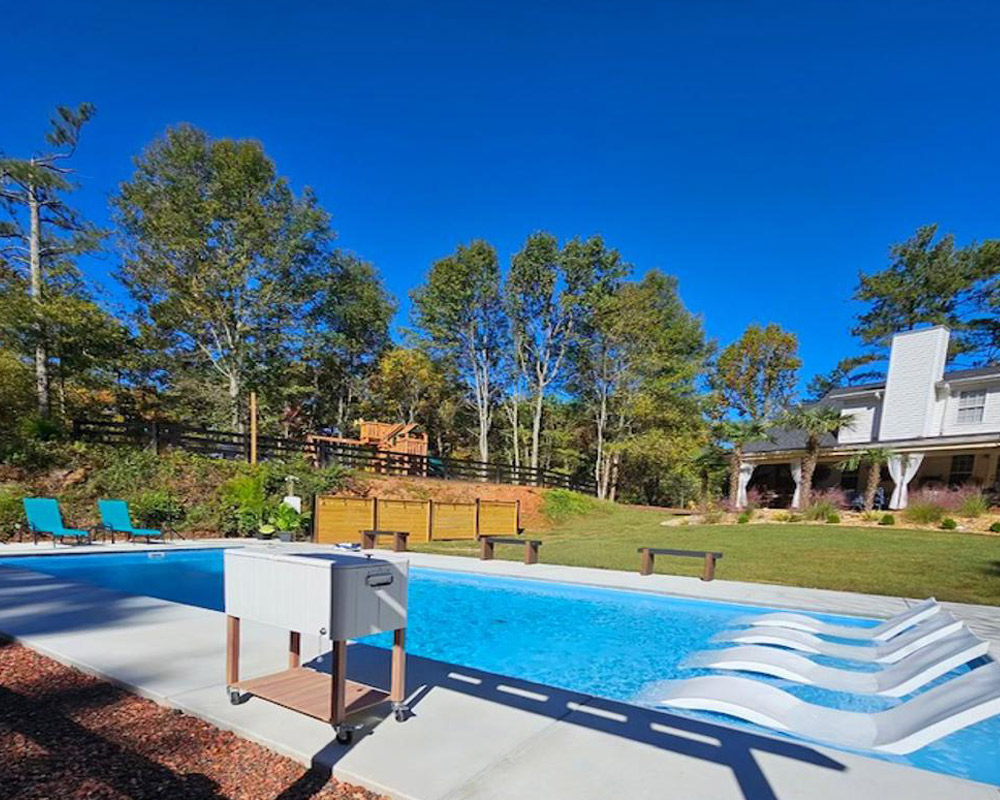 Beach Entry 14 Fiberglass Pool – Compact, Easy-Entry Pool by Tallman Pools