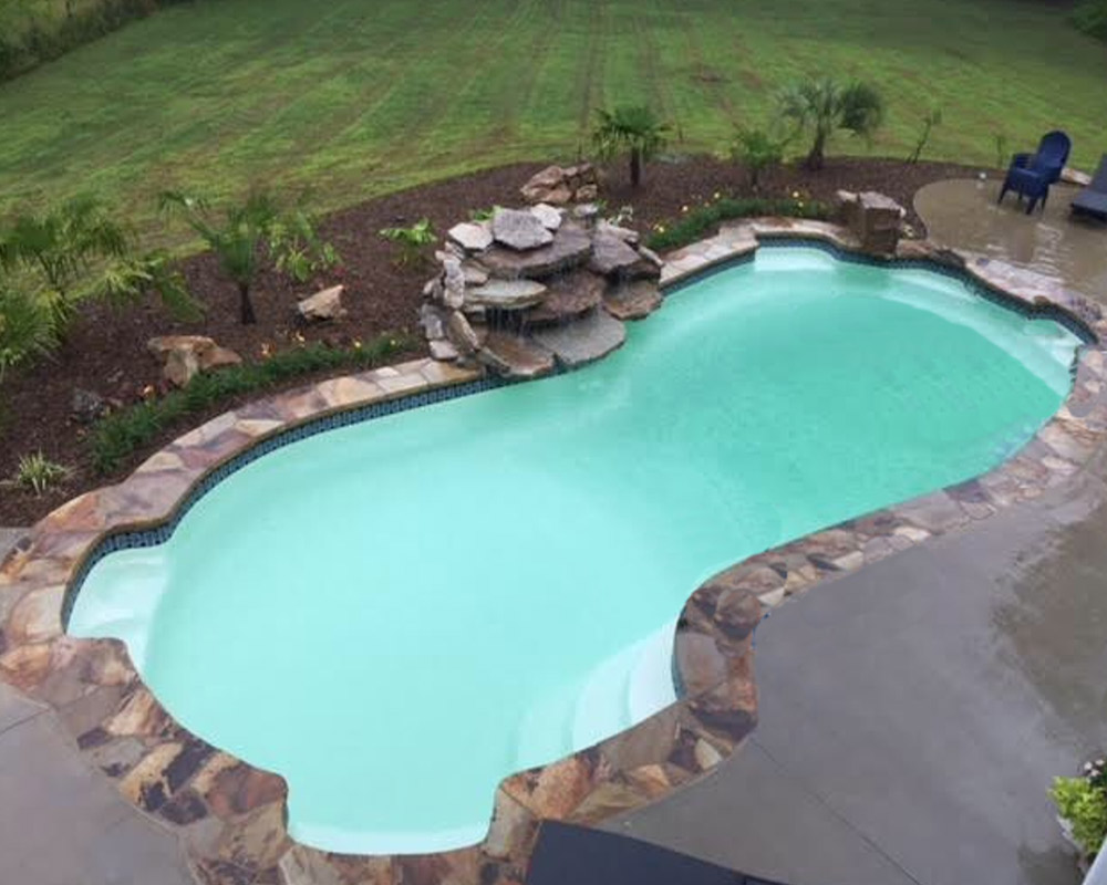Atlantic Model – Luxurious 8-Foot Deep Fiberglass Pool by Tallman Pools