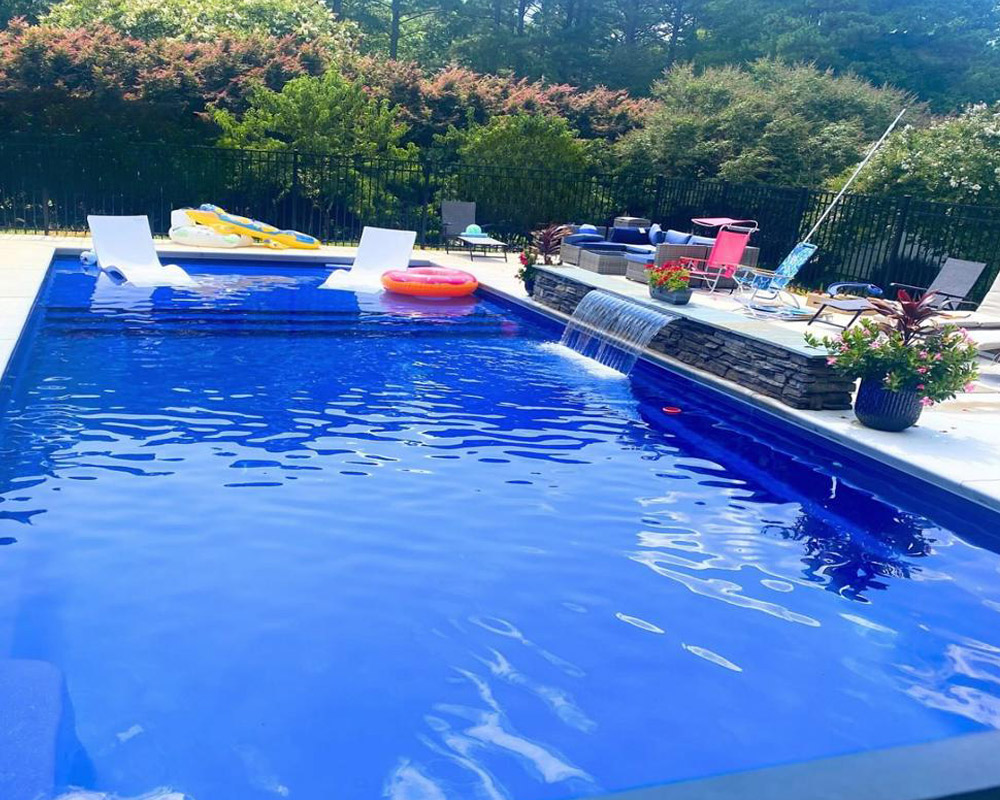 Beach Entry 16 Fiberglass Pool – Spacious, Easy-Entry Pool by Tallman Pools
