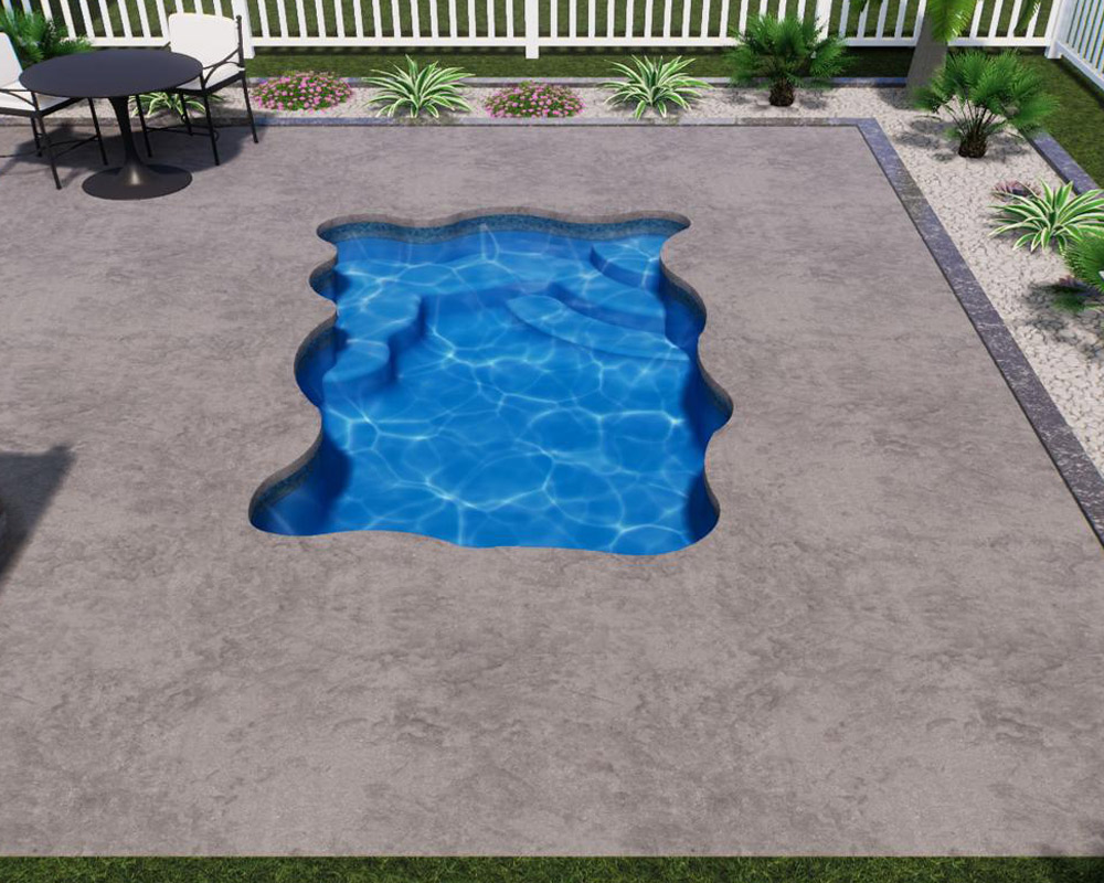Fiji Fiberglass Pool by Tallman – Lagoon Style, Curved Elegance for Any ...