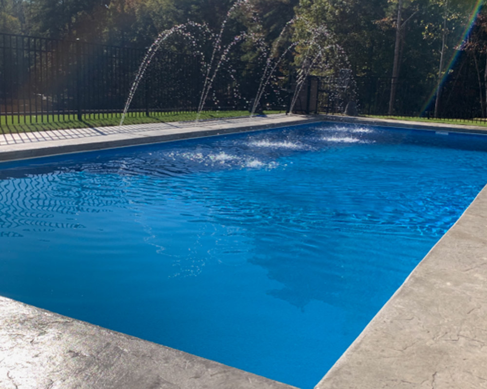 Beach Entry 16 Fiberglass Pool – Spacious, Easy-Entry Pool by Tallman Pools