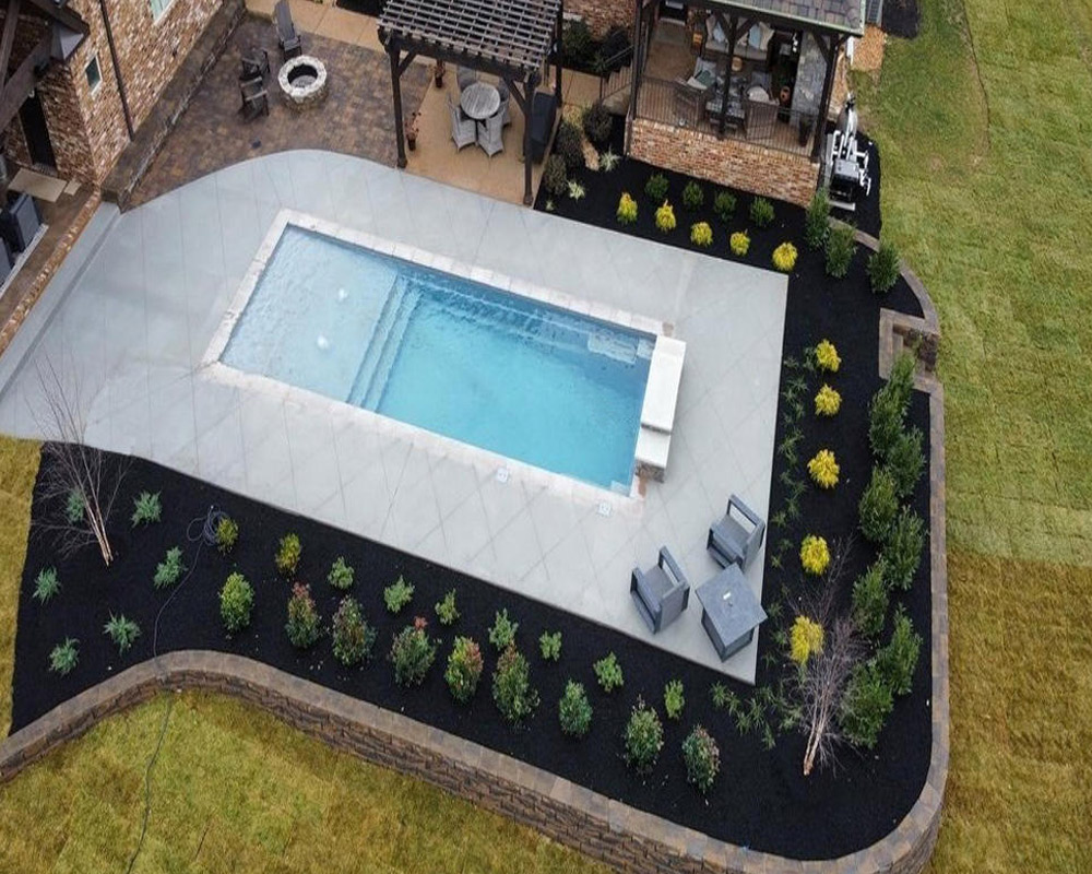 Beach Entry 16 Fiberglass Pool – Spacious, Easy-Entry Pool by Tallman Pools