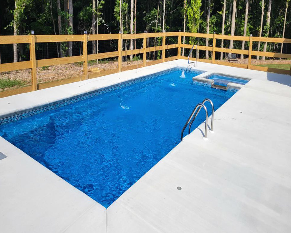 Spartan 14 Fiberglass Pool & Spa Combo – Durable, American-Made by ...