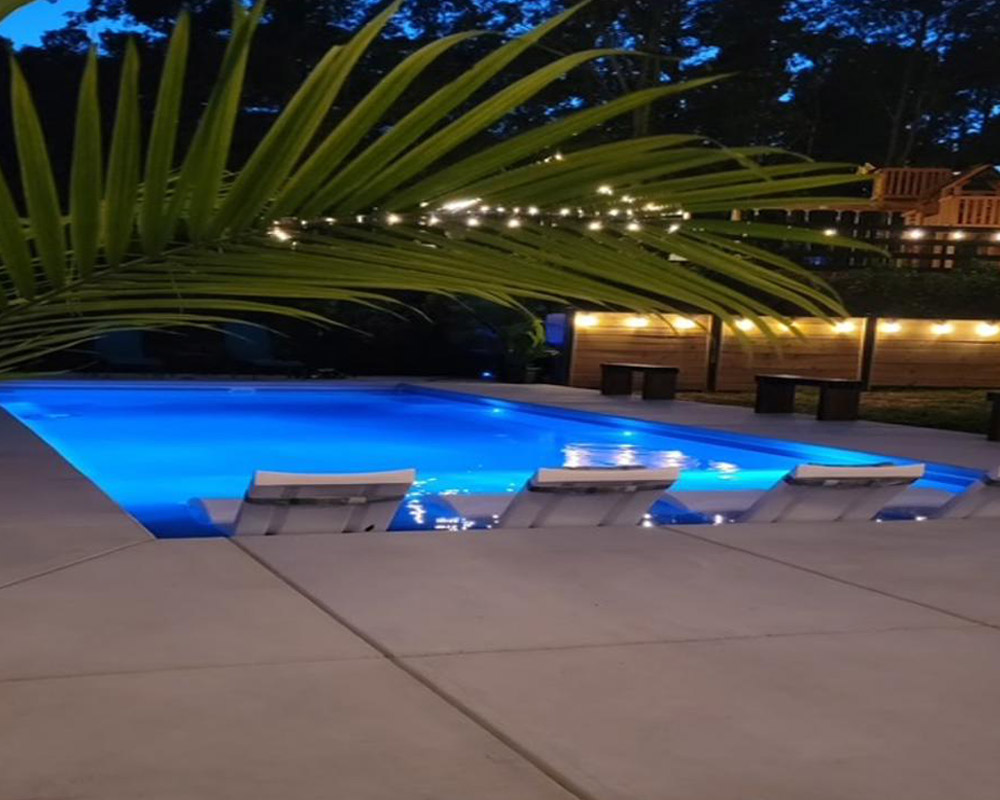 Beach Entry 14 Fiberglass Pool – Compact, Easy-Entry Pool by Tallman Pools