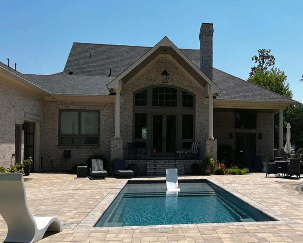 Beach Entry 16 Fiberglass Pool – Spacious, Easy-Entry Pool by Tallman Pools