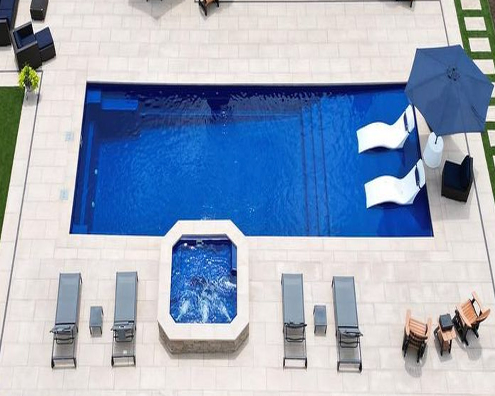 Beach Entry 16 Fiberglass Pool – Spacious, Easy-Entry Pool by Tallman Pools