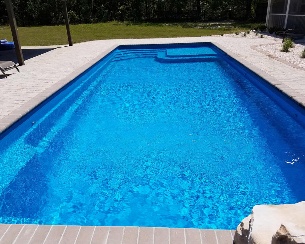 Centennial Model – Premium Rectangular Fiberglass Pool for Any Backyard ...