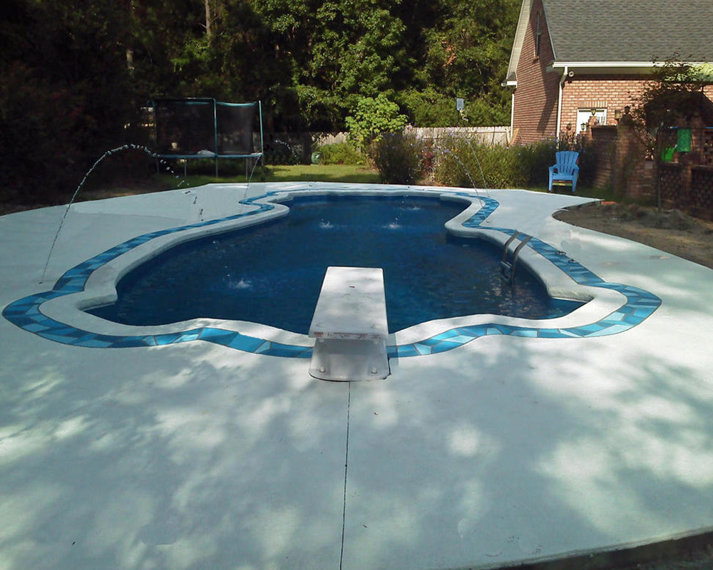 Atlantic Model – Luxurious 8-Foot Deep Fiberglass Pool by Tallman Pools